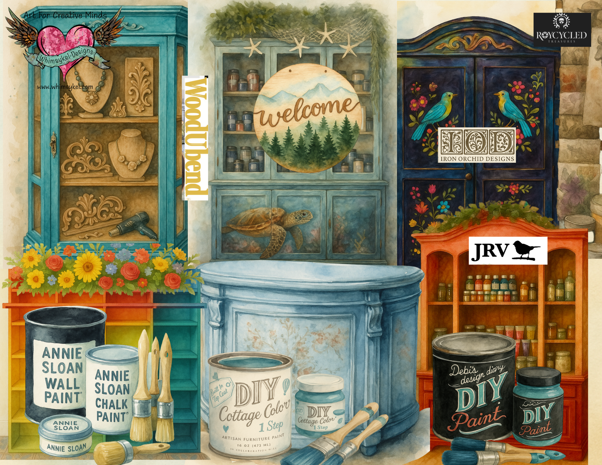 The Stilwell House | Paint & Art Workshop Boutique | Corbett, Oregon